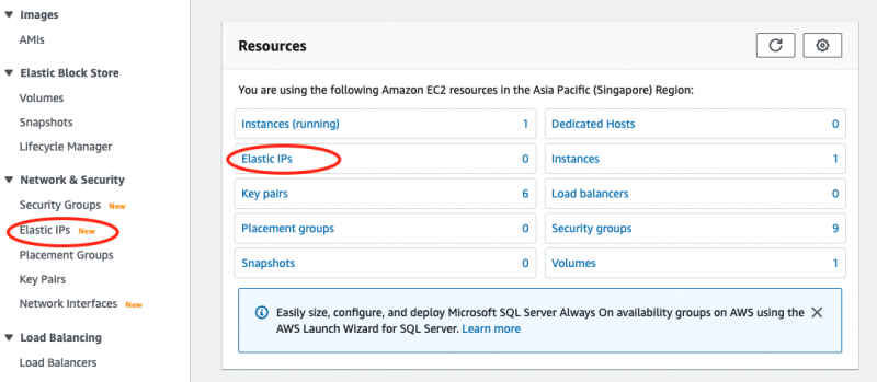 การสร้าง Elastic Ip และ Assign ไปยัง Aws Ec2 Instance A Code Of