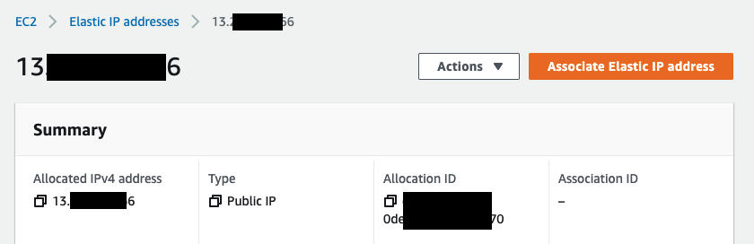 การสร้าง Elastic Ip และ Assign ไปยัง Aws Ec2 Instance A Code Of